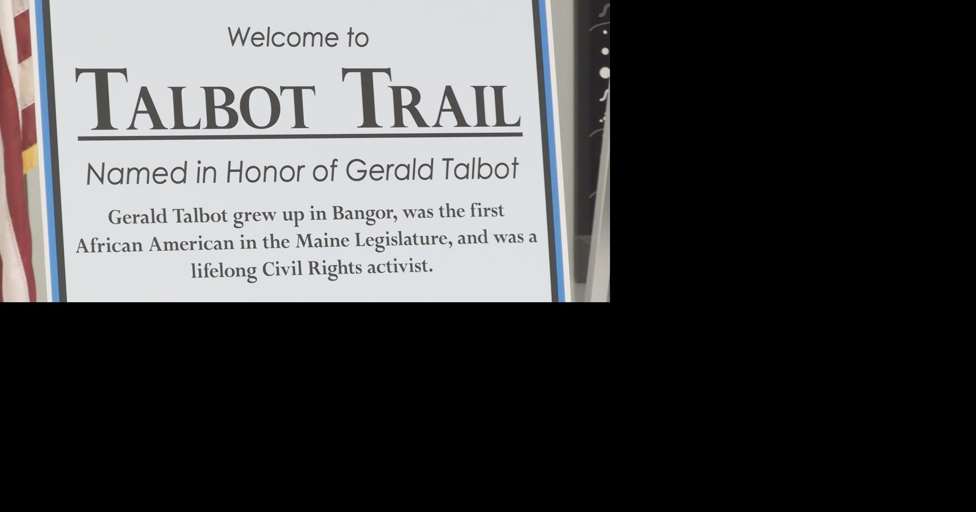 Talbot Trail at EMCC officially named for the late Gerald Talbot ...