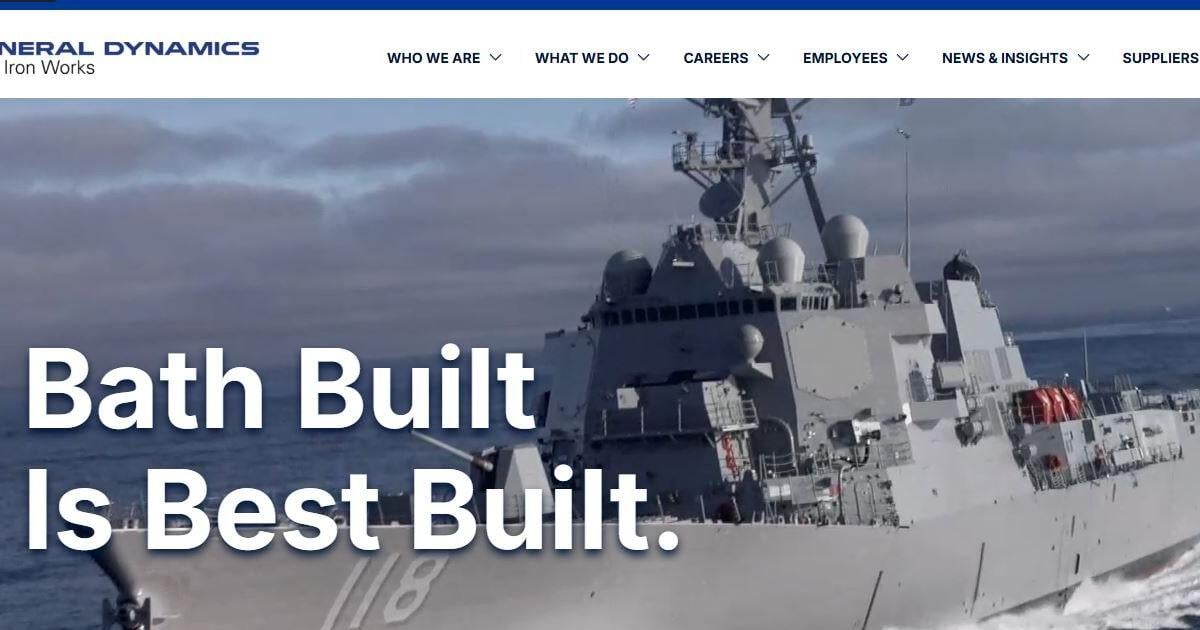Bath Iron Works President says it stands ready to build new class of ...