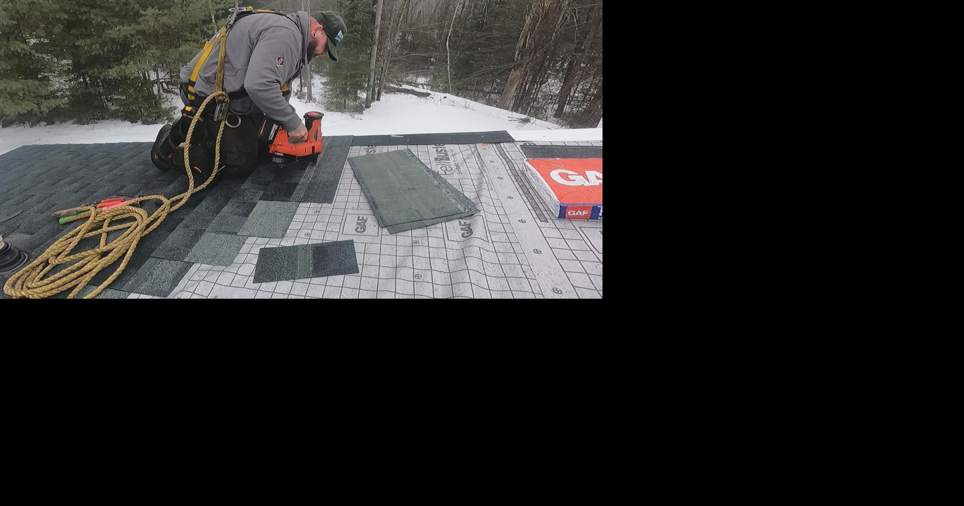 Local business donates new roof to veteran in Hudson | News | foxbangor.com