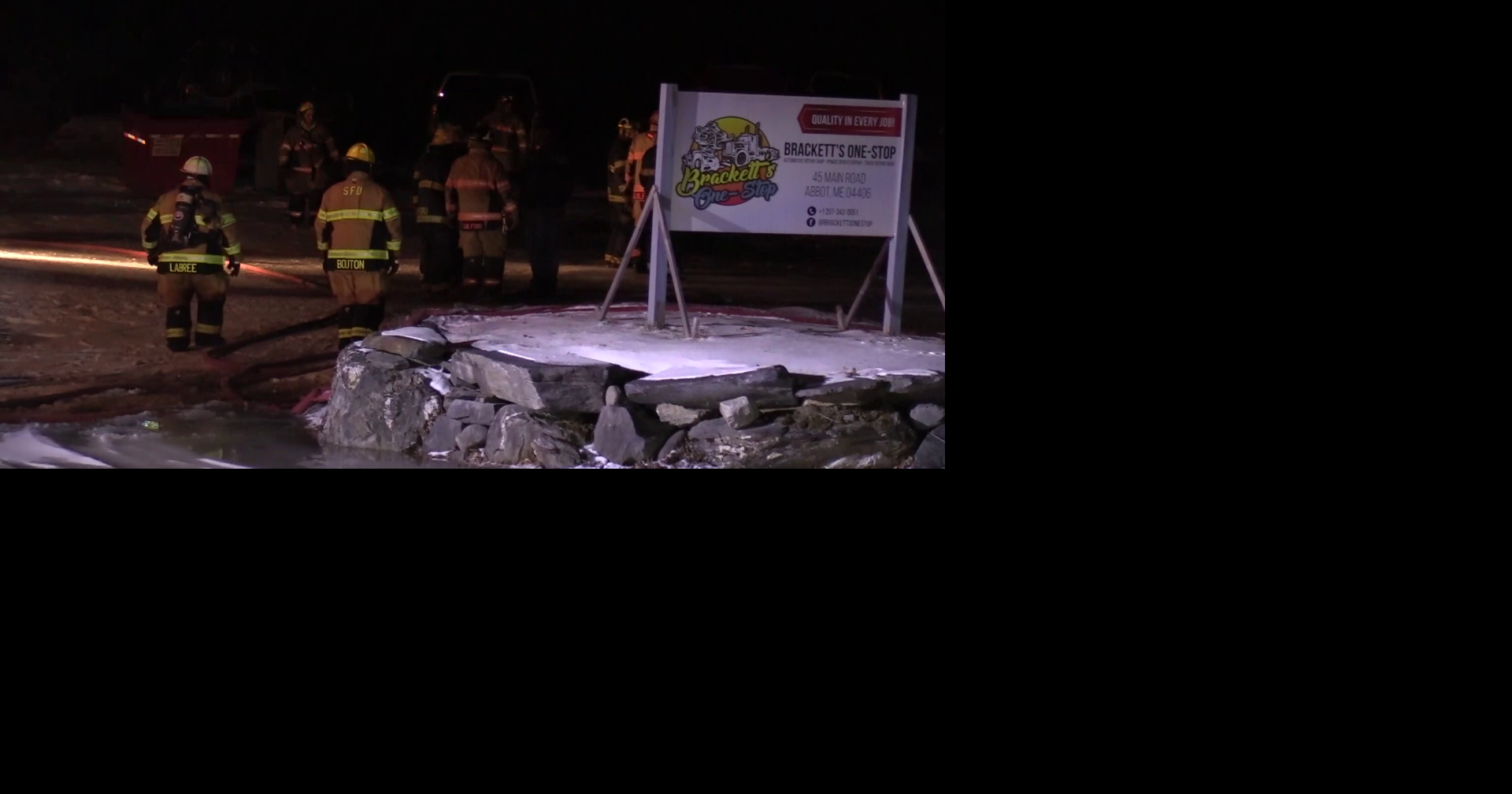 Fire destroys Brackett's One-Stop | Local News | foxbangor.com