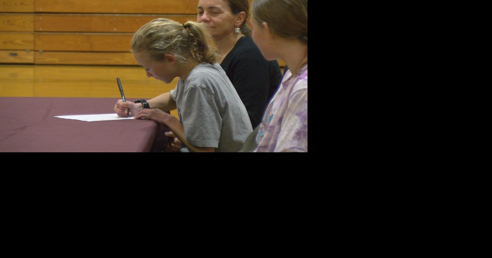 Orono star runner Ruth White officially signs with Boise State | Bangor ...