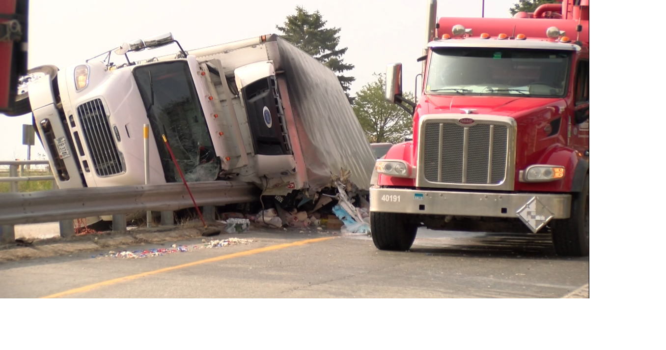 Milk Truck Accident Creates Mess | Local News | foxbangor.com