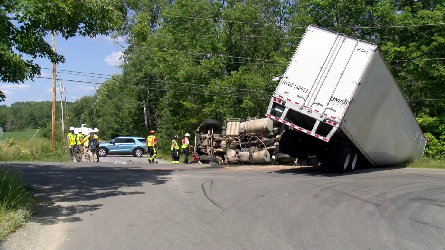 A serious crash at a Stetson intersection sends two people to the ...
