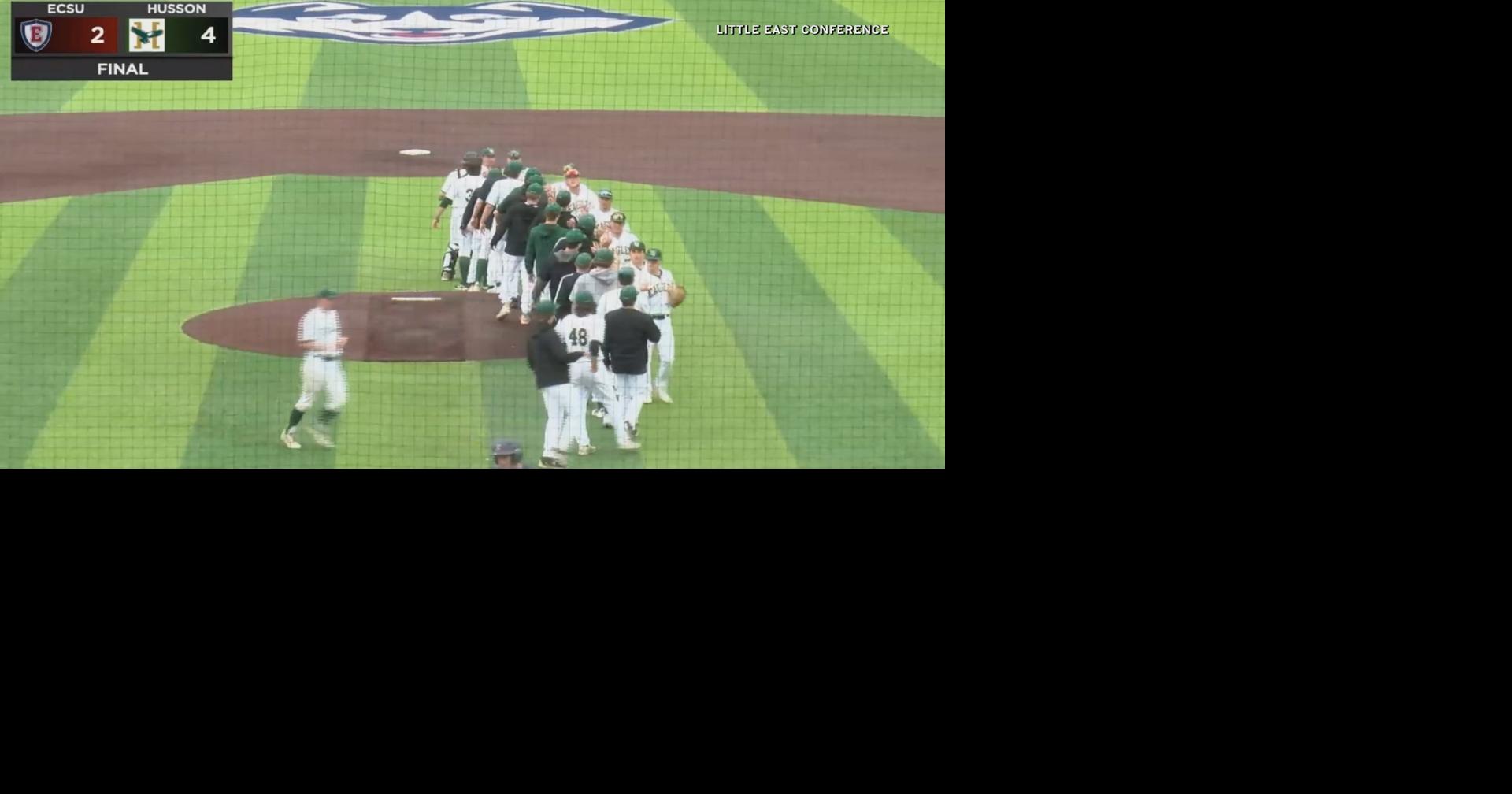 No. 4 seed Husson baseball comes back to defeat No. 2 ECSU, staying ...