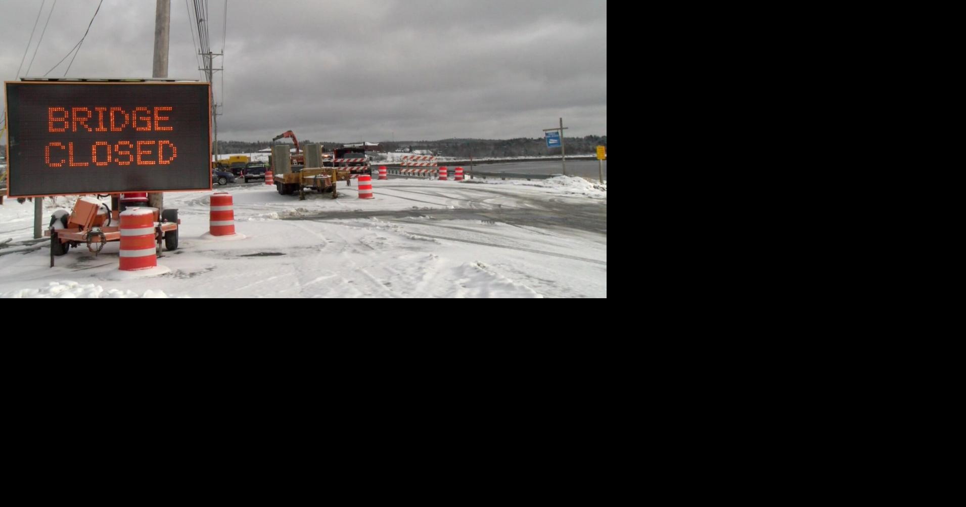 Machias Dike Bridge closed until Friday | Local News | foxbangor.com