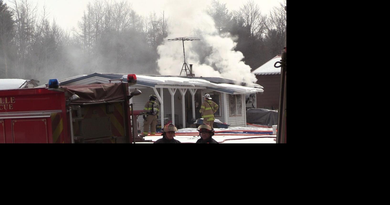 Mobile home fire in Atkinson leaves two people injured | Local News ...
