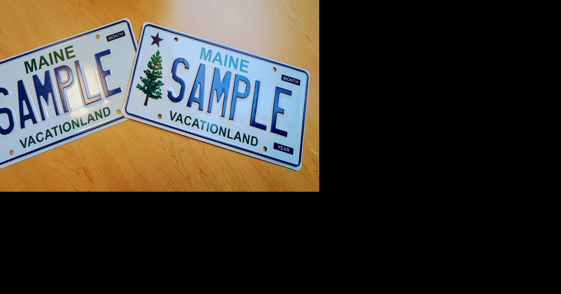 Discussing the thousands of misprinted Maine license plates with Holden ...
