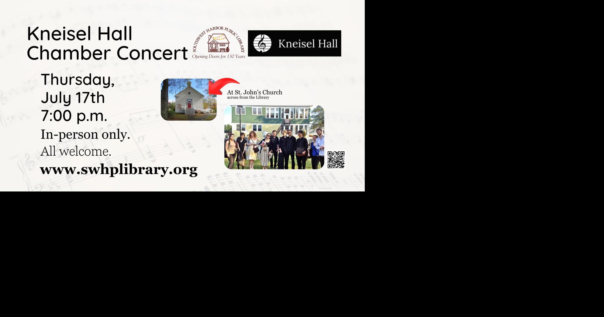 Kneisel Hall Chamber Concert | News | foxbangor.com