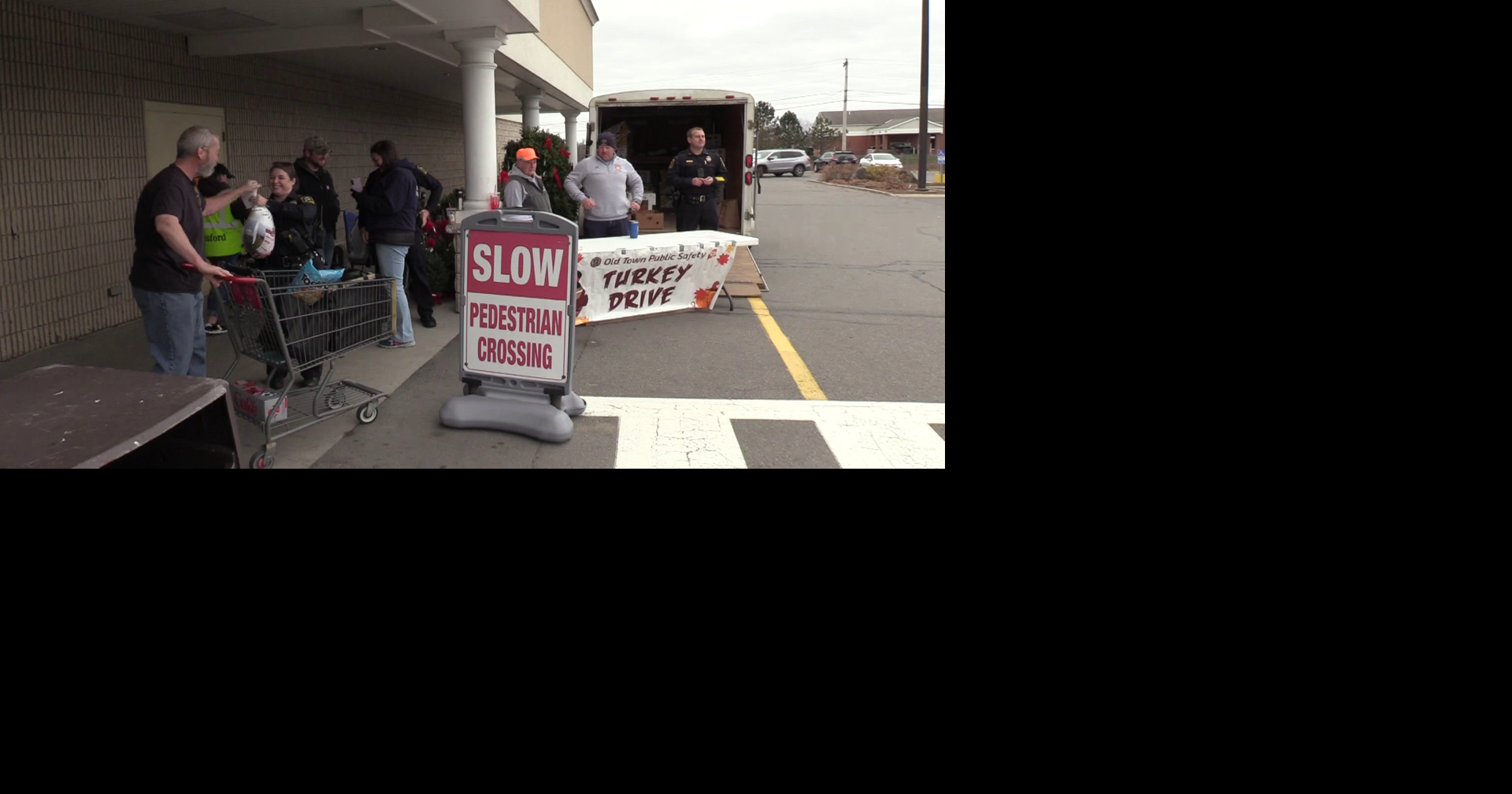 Old Town first responders hold annual turkey drive | Local News | foxbangor.com