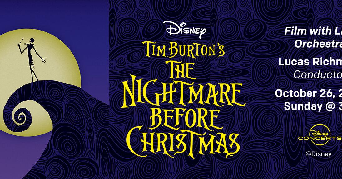 The Bangor Symphony Orchestra presents Disney Tim Burton's The ...