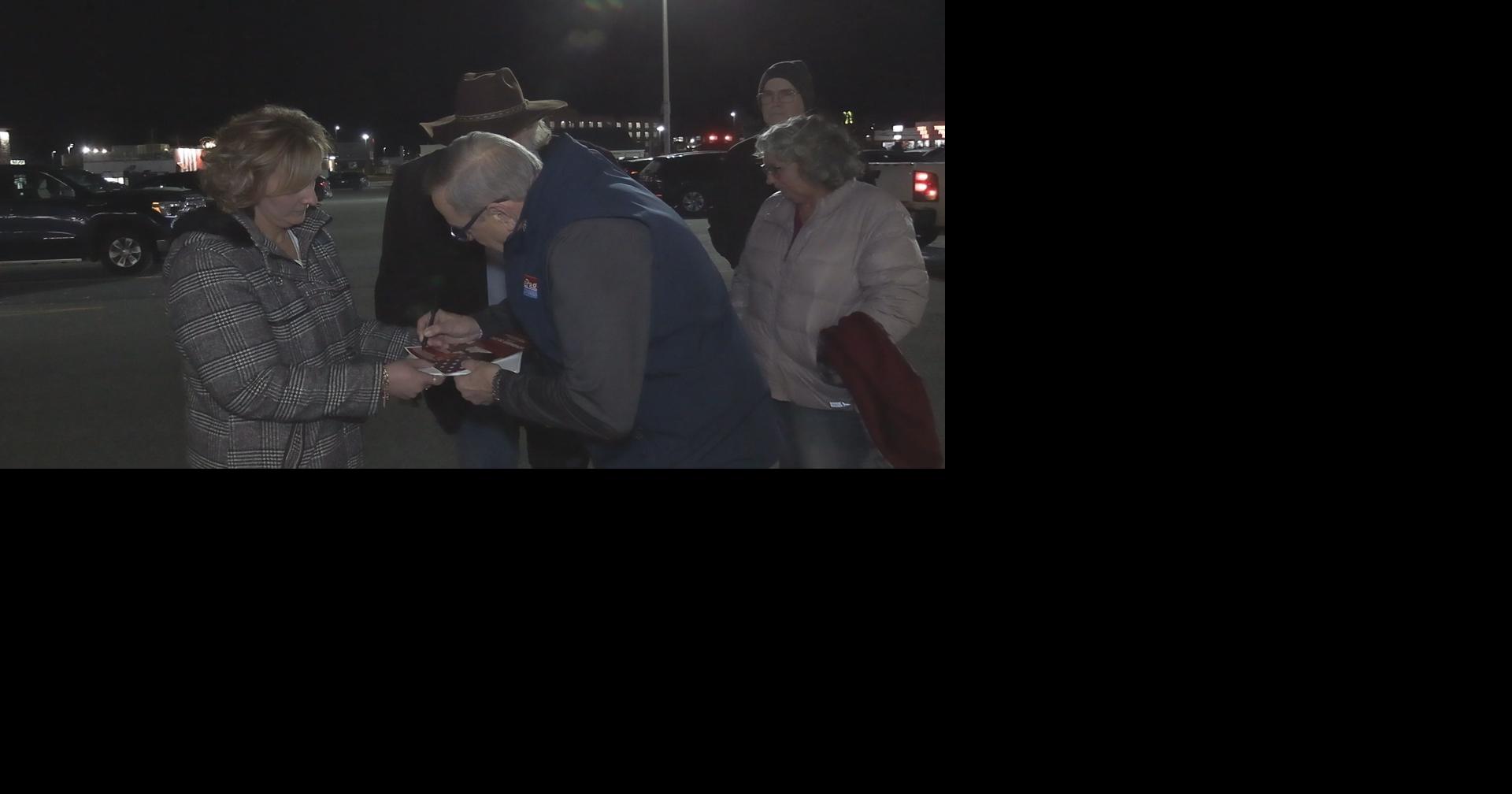 Former Governor Paul LePage campaigns for Congress, meets voters in ...