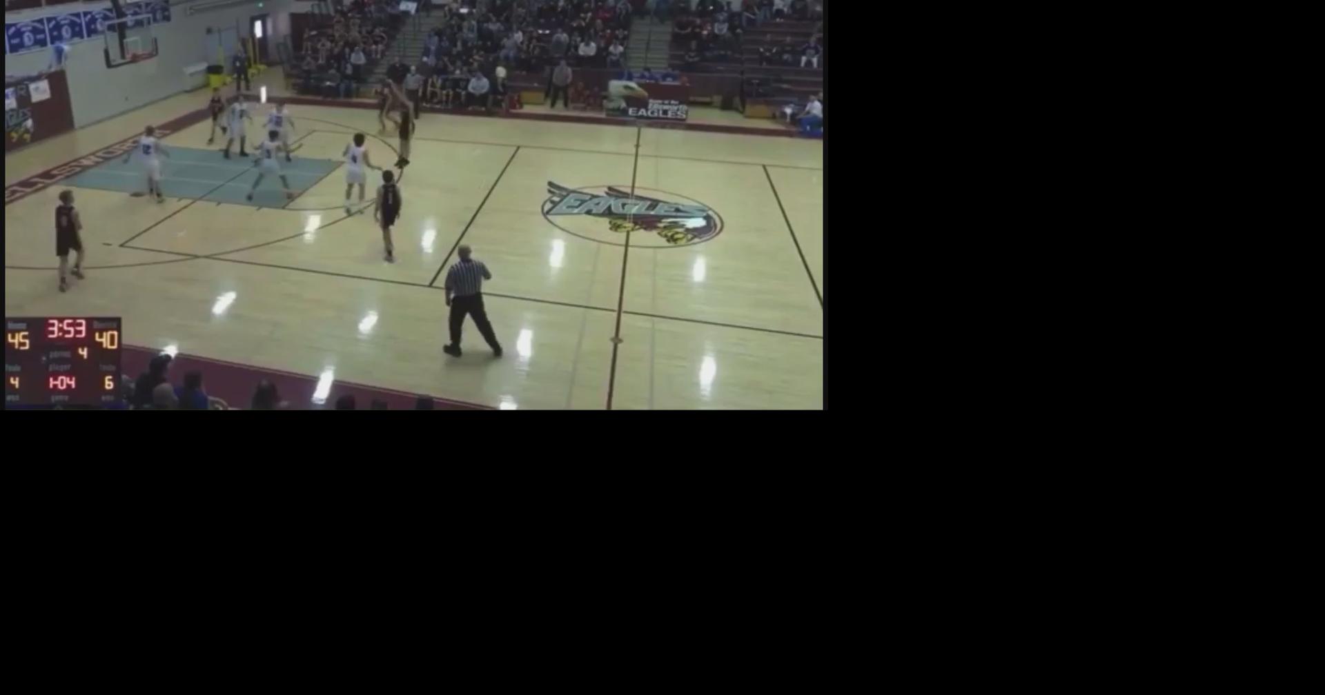 Woodland boys hoops' Ethan Monk scores 1,000th point | Bangor Local ...