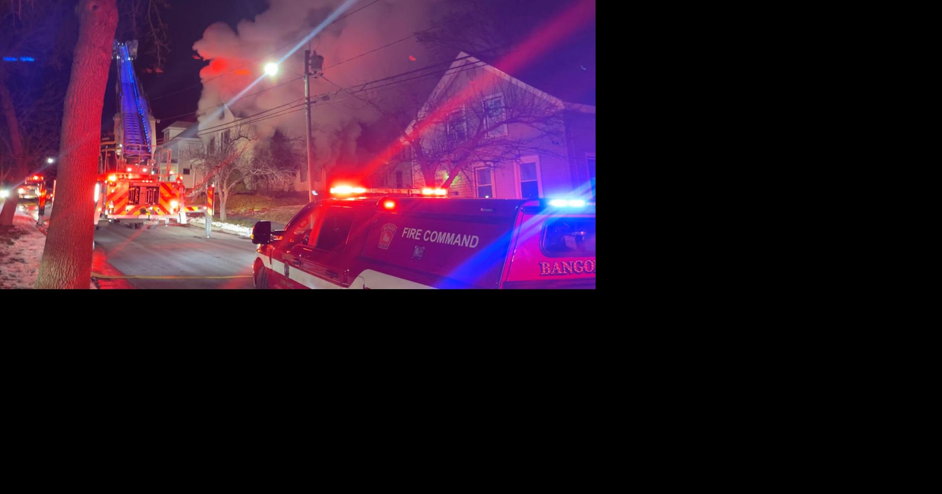 Bangor Firefighters Respond to Three-Alarm House Fire | News ...