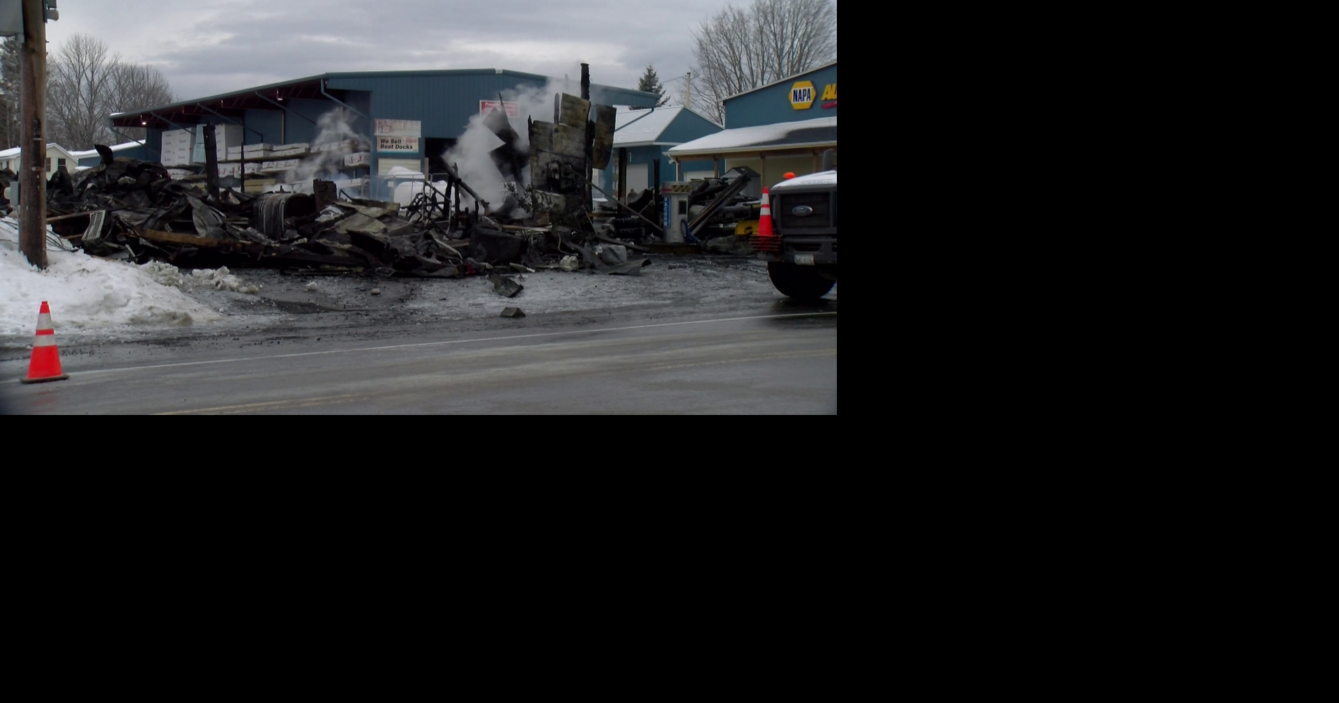 Fire in Patten automotive shop spreads to neighboring apartment ...