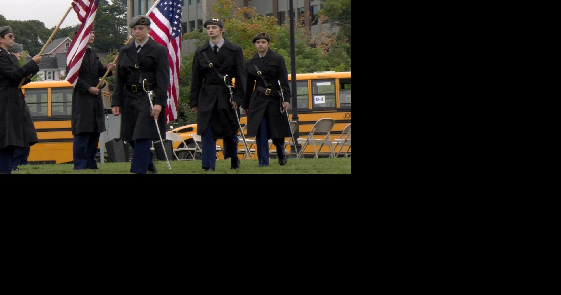 J.R.O.T.C. holds 9/11 Memorial service | Local News | foxbangor.com