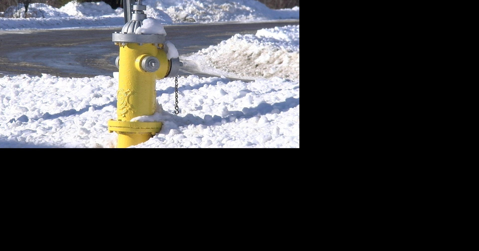 Firefighters encourage community members to help clear snow around fire ...