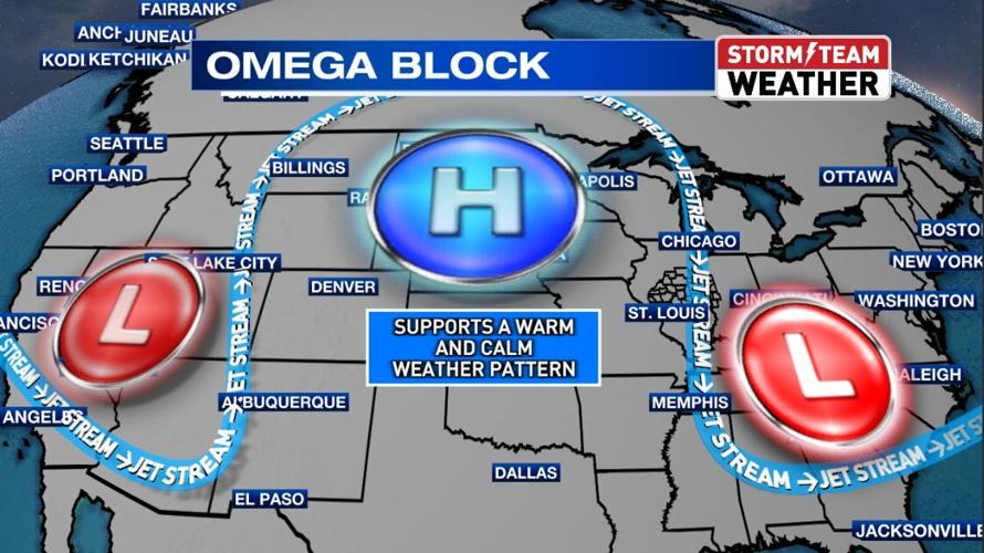 Stuck in a warm and calm pattern with limited rain chances | Weather ...