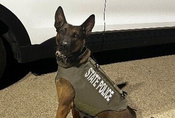 ISP K9 receives body armor donation | Local News | foxillinois.com