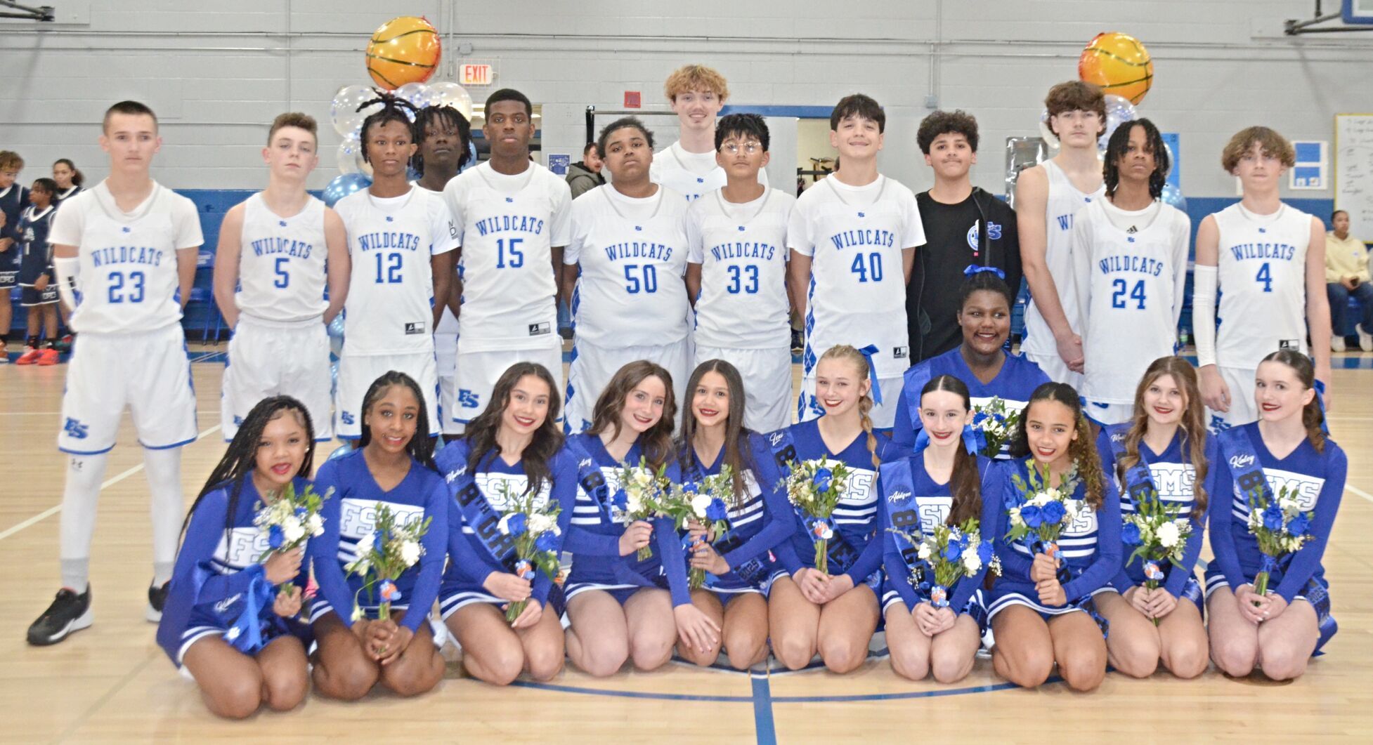 FSMS basketball celebrates 8th grade night | Sports | franklinfavorite.com
