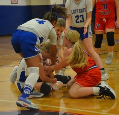 Lady Cats sweep games with Lady Patriots | Sports | franklinfavorite.com