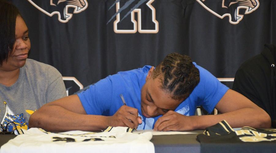 Russellville Panthers celebrate five standout seniors signing with ...