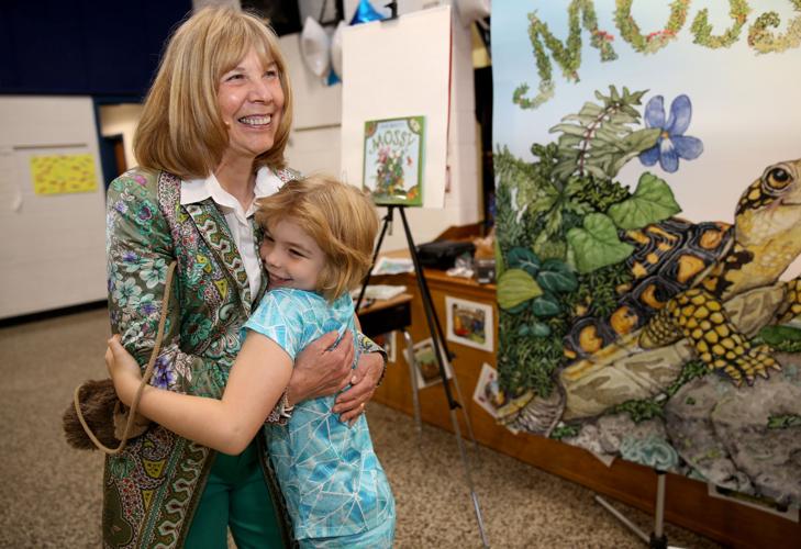 Bestselling children’s author Jan Brett visits Moncure Elementary in ...