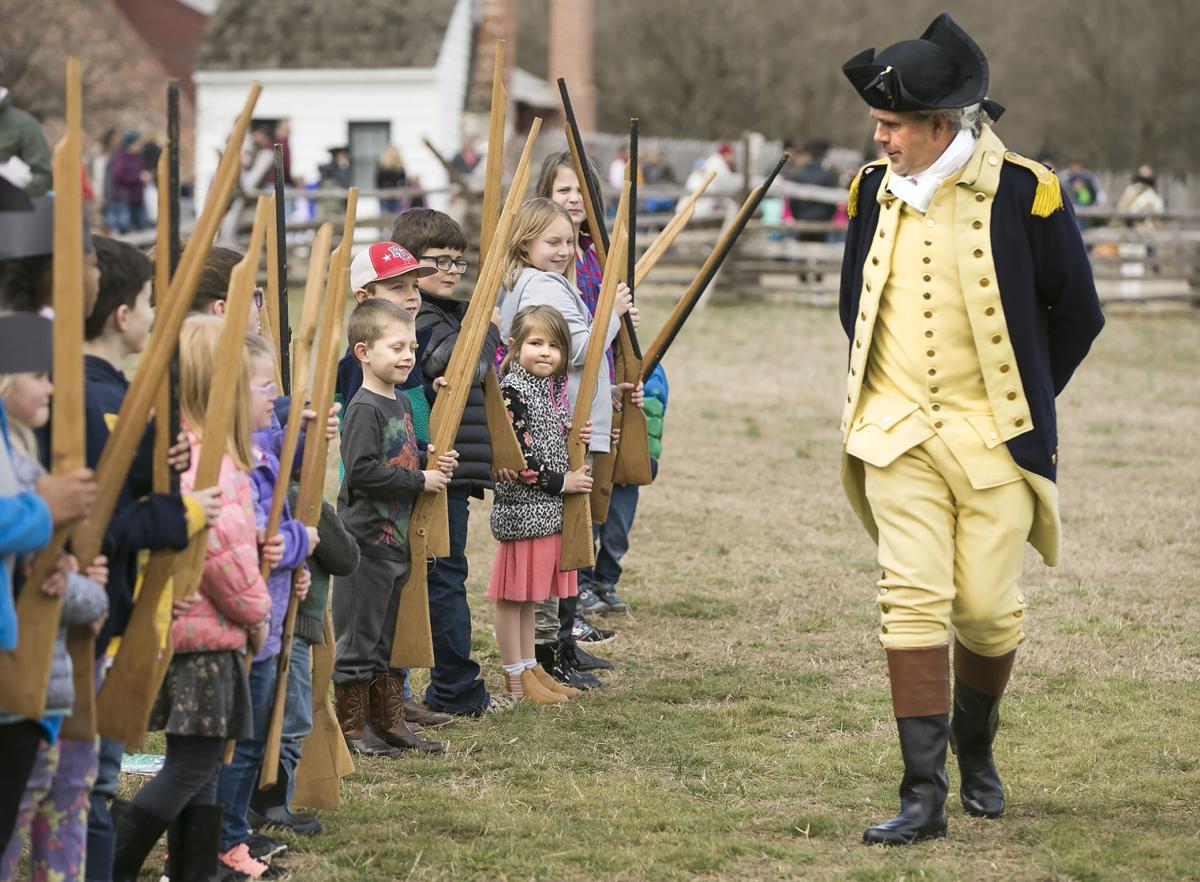 George Washington helps Ferry Farm visitors celebrate his birthday ...