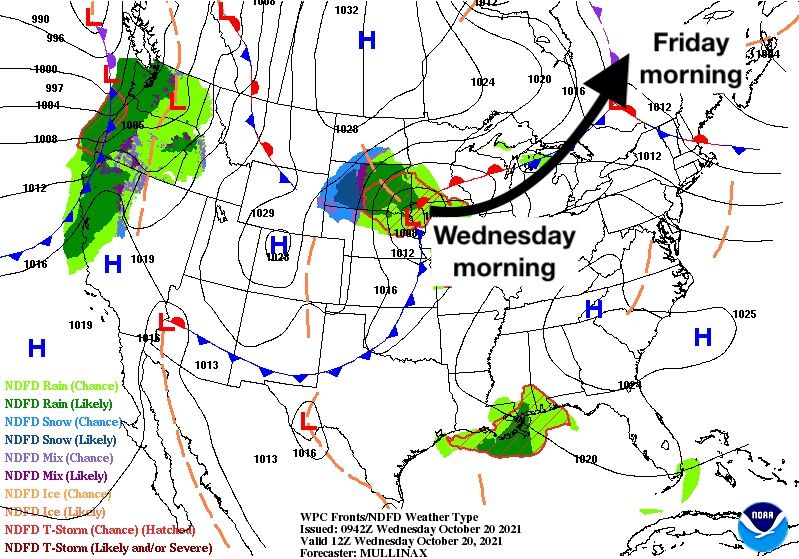 FREDERICKSBURG AREA WEATHER: Warmer temps will keep fantastic fall rolling