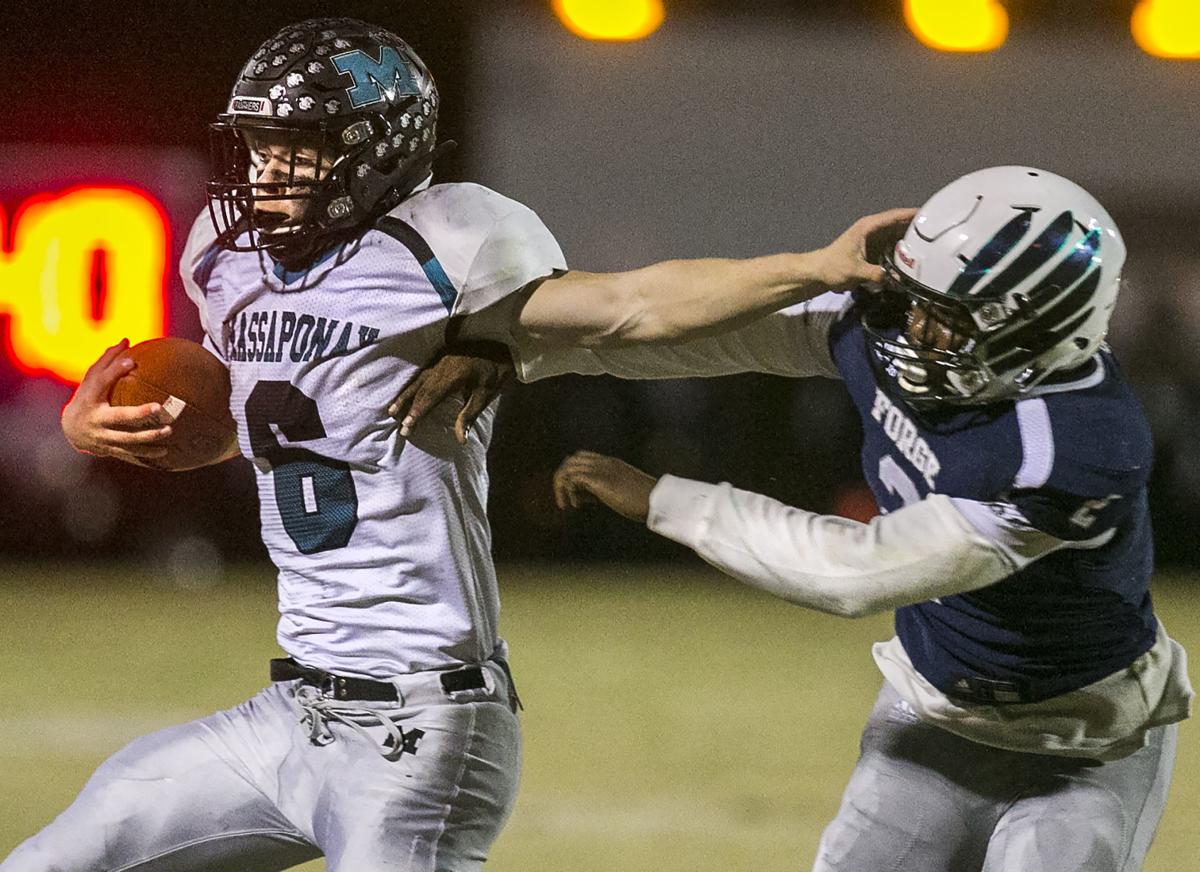 High school football: Colonial Forge's defense has had Massaponax's ...