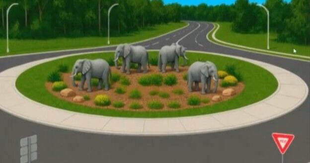 roundabout zoo