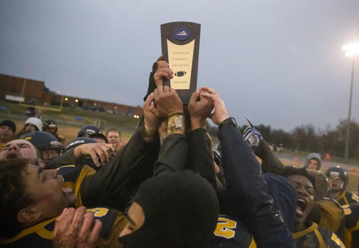High school football, Region 3B final: Culpeper slips and sloshes past ...