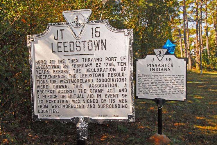 Leedstown markers honor 'a sacred place' for colonists, Indians