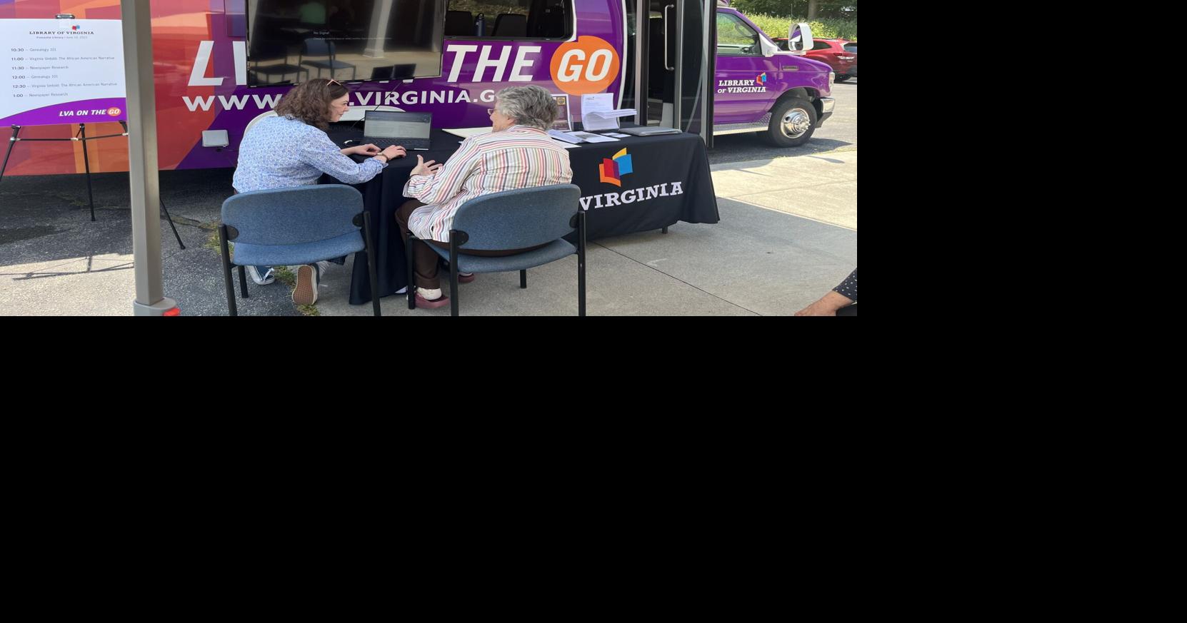 Library Of Virginia Mobile Programming Van Stops At Fredericksburg