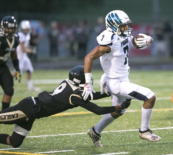 High school football: Colonial Forge lets lead slip away, falls to ...