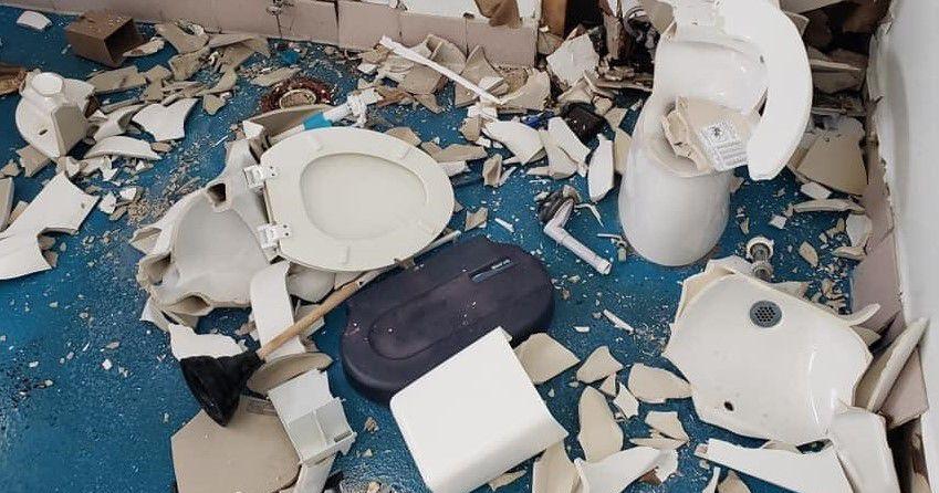 Pool vandalism shocks Ferry Farm community