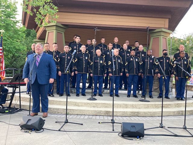 U.S. Army Chorus Performs At Celebrate