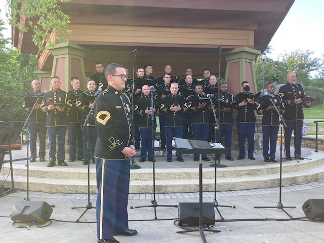 U.S. Army Chorus Performs At Celebrate