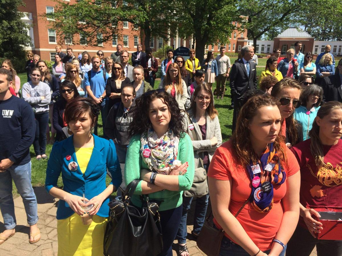Hundreds honor Grace Mann's short but impactful life during vigil at UMW