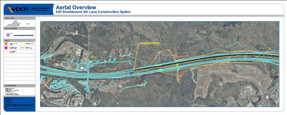 More details released on proposed I-95 fourth lane