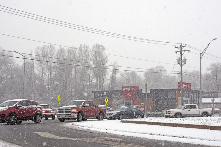 Winter weather hits Culpeper with several inches of snow