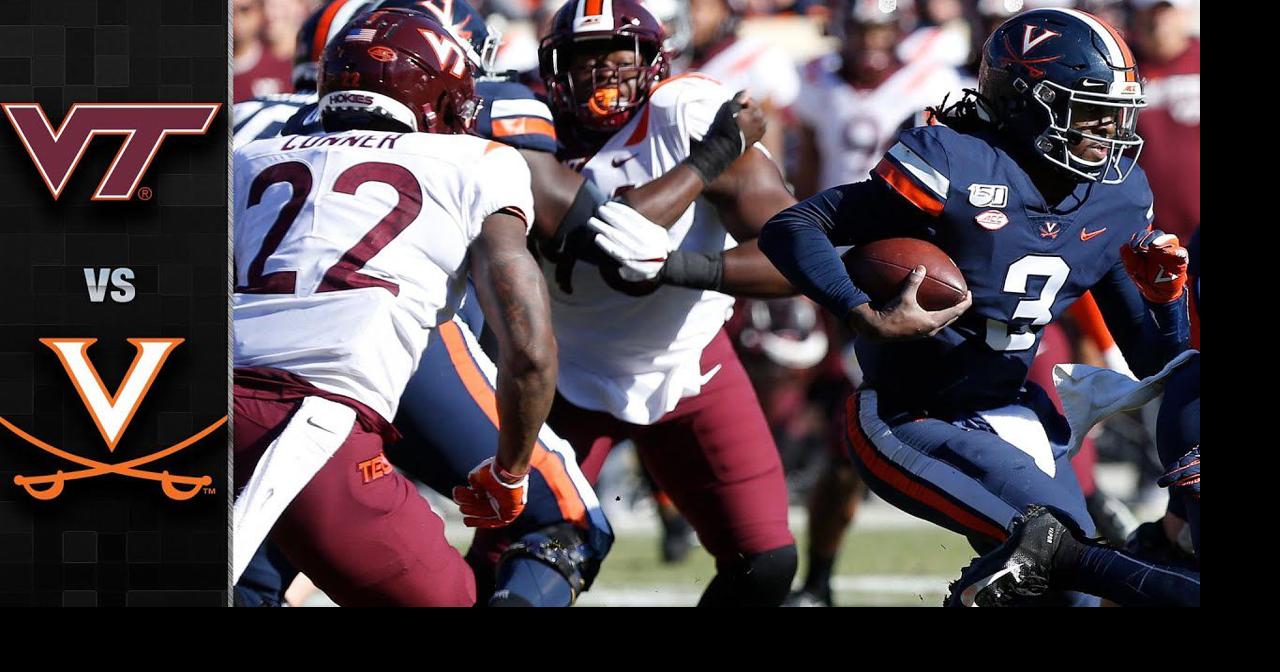 Virginia Tech vs. Virginia Football Highlights (2019)