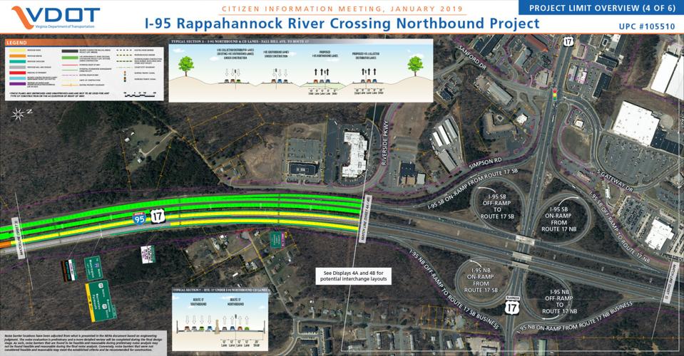 VDOT unveils updated plans for I–95 northbound river crossing
