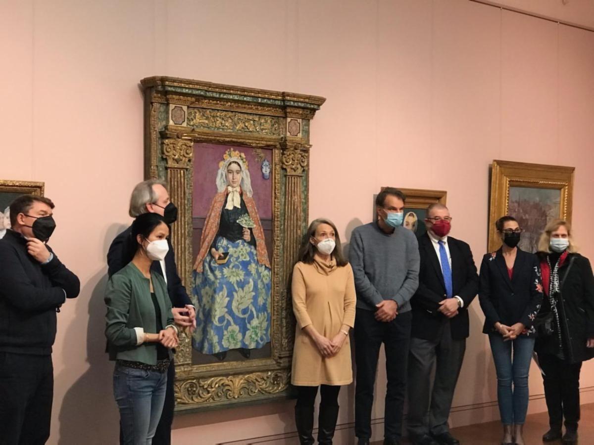WELCOME>> Dutch ambassador visits Gari Melchers Home and Studio