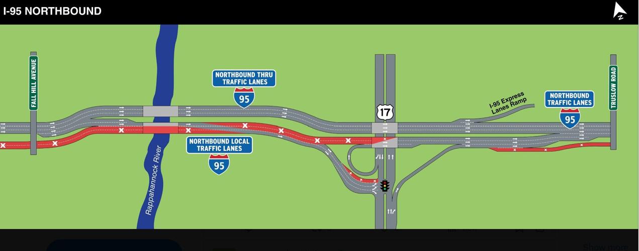 I-95 Rappahannock River crossing lanes set to open this week