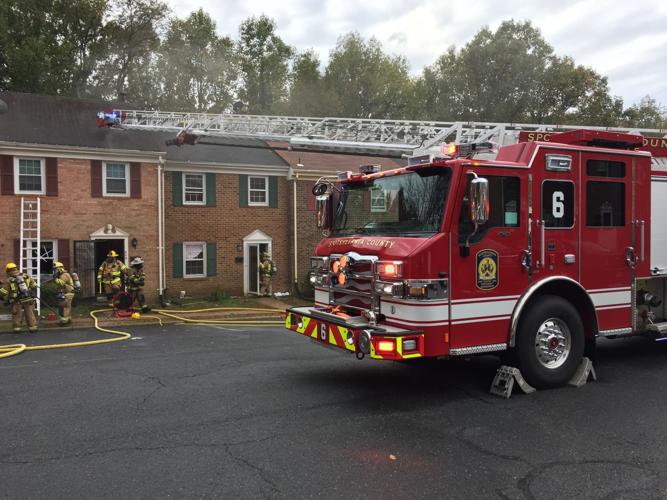Spotsylvania fire displaces family of five