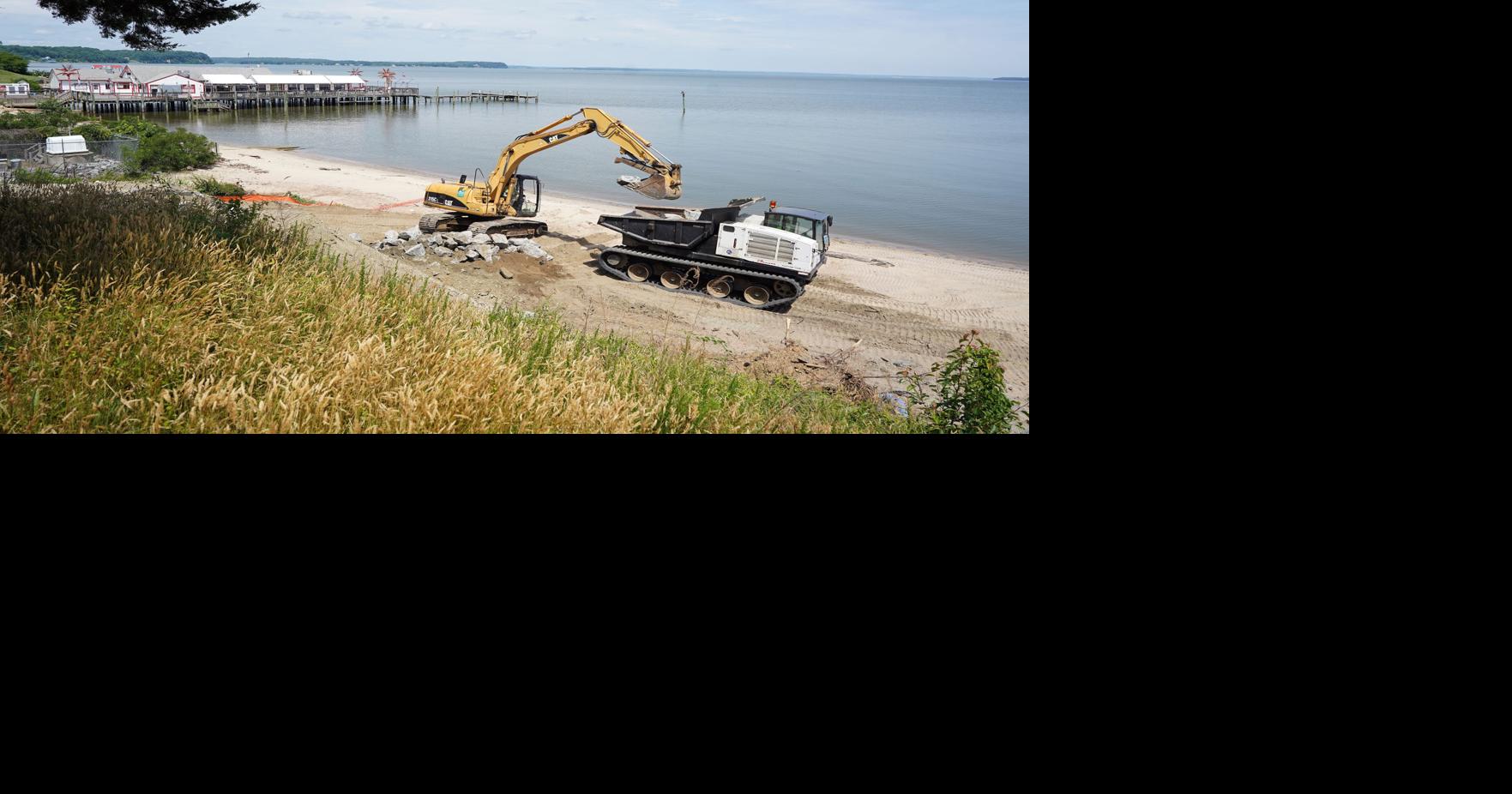 Fairview Beach shores up its riverfront
