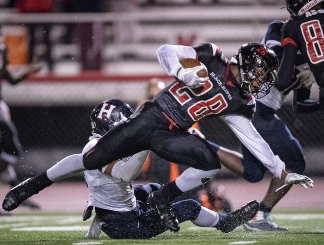 High school football: Brooke Point uses Thompson's legs, tough defense ...