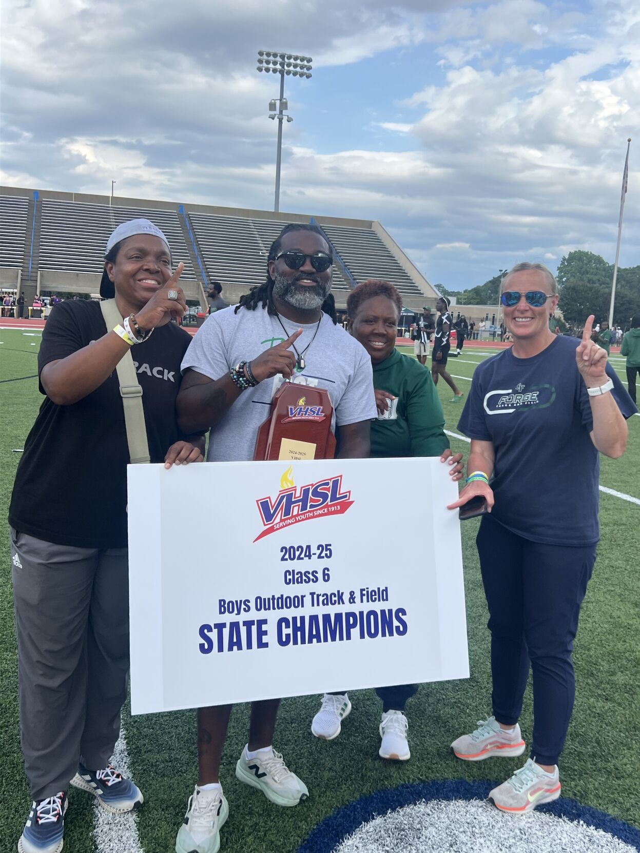 Colonial Forge boys bring home first-ever state track title