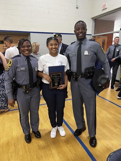 Brooke Point High School shines at Virginia State Police Law Cadet Camp