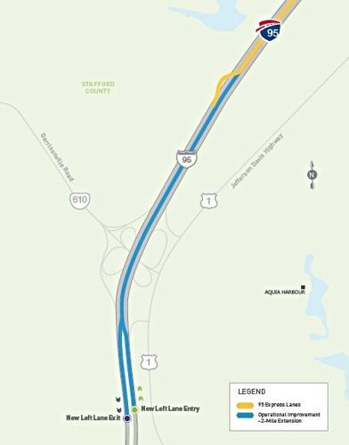 Virginia to extend I-95 Express Lanes in both directions, including in ...